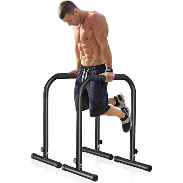 Dip Bar, Adjustable Dip Stand Station for Home Workout, Heavy Duty ...