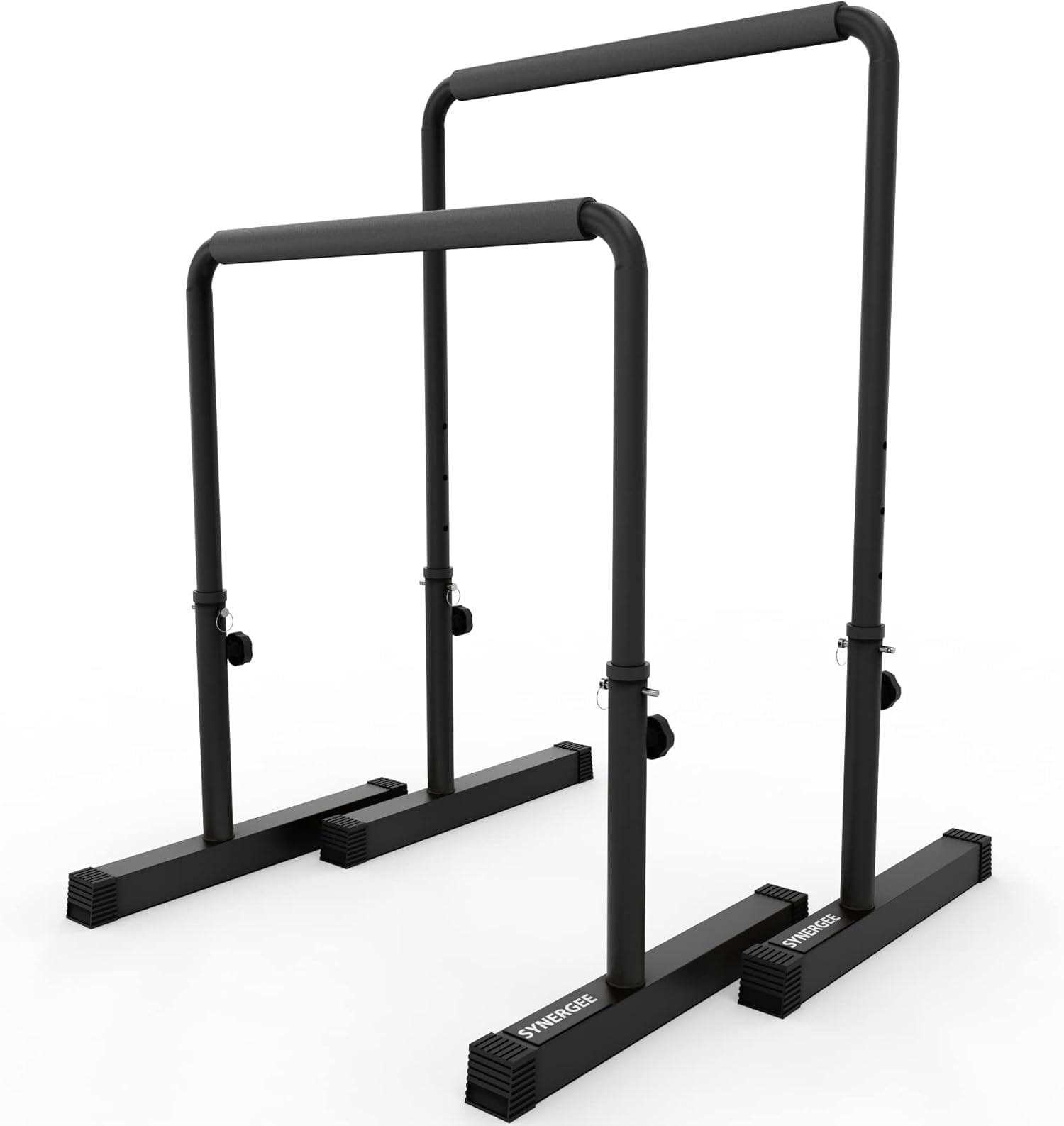 Dip Bar. Adjustable Dip Station from 30" - 39" for Dips, Inverted Pull ...