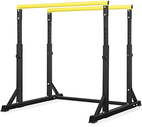 Dip Bar, Heavy Duty Dip Station with 7 Height Levels, 800lbs Adjustable ...