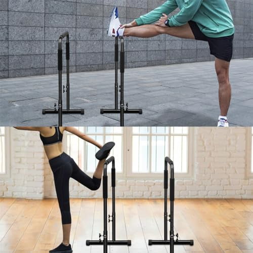 Dip Bar, Heavy Duty Dip Station Adjustable Parallel Bars for Full Body ...