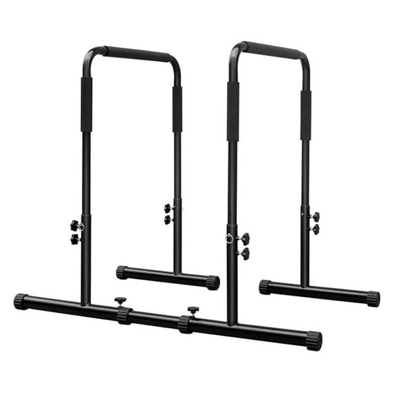 Dip Bar, Heavy Duty Dip Station Adjustable Parallel Bars for Full Body ...