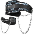Dip Belt for Weight Lifting, Pullup, Squats & Dips - 36" Robust Chain ...