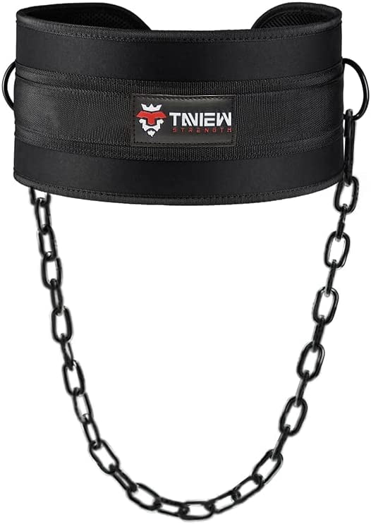 Dip Belt With Chain Weighted Belt for Pullups - Heavy Duty Dip Belt ...