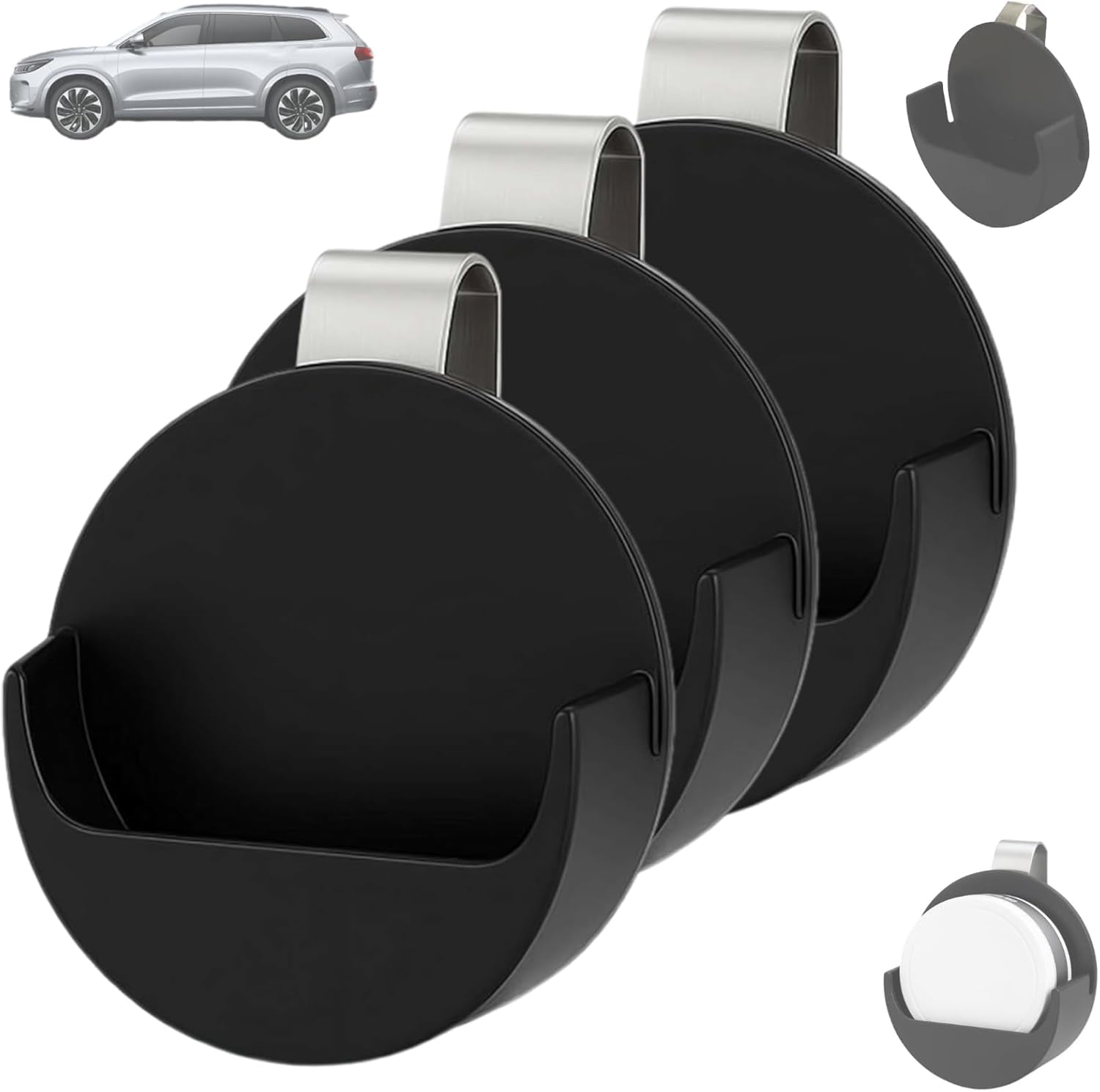 Dip Can Holder for Car | Snuff Can Holder for Car Visor, Black ...