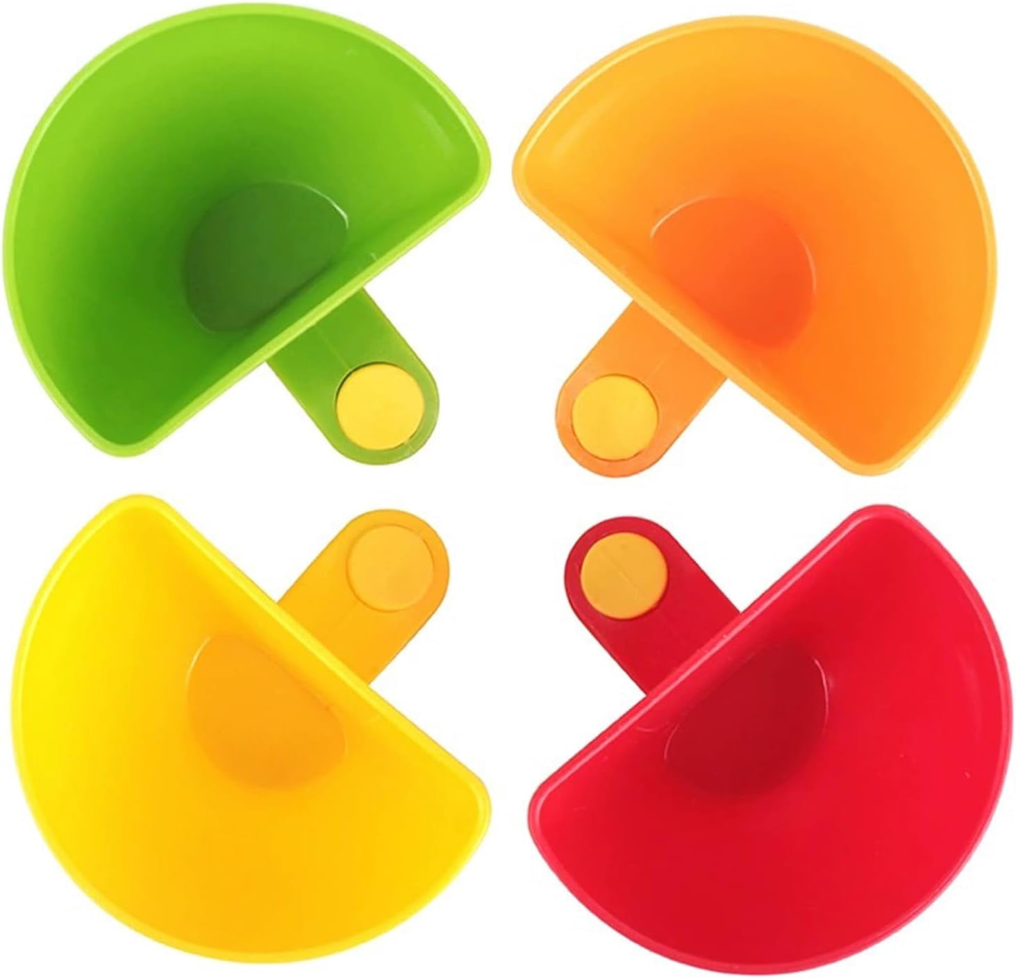 Dip Clips for Plates 4 Colors Plate Holder Chip Dip Serving Set ...