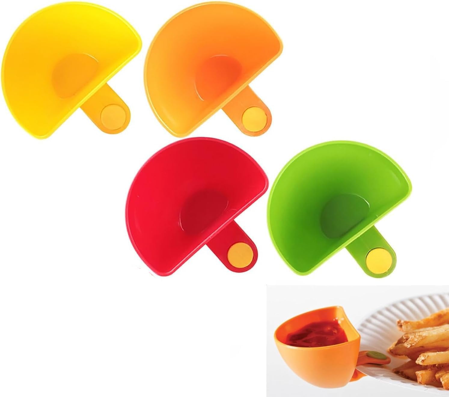 Dip Clips for Plates, Plate Dip Clip (4) - Walmart.com