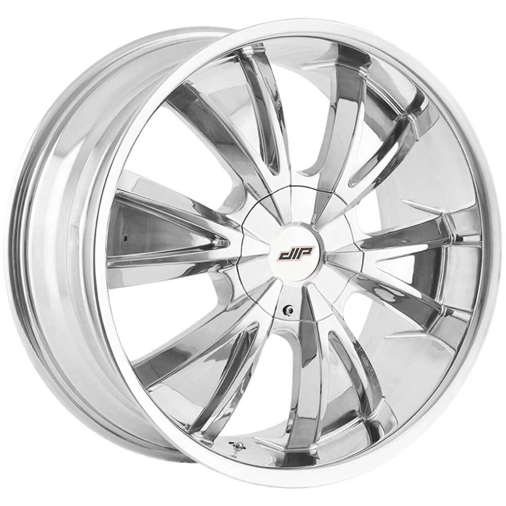 Dip D38 Vibe 22x9.5 5x4.5"/5x120 +35mm Chrome Wheel Rim 22" Inch ...