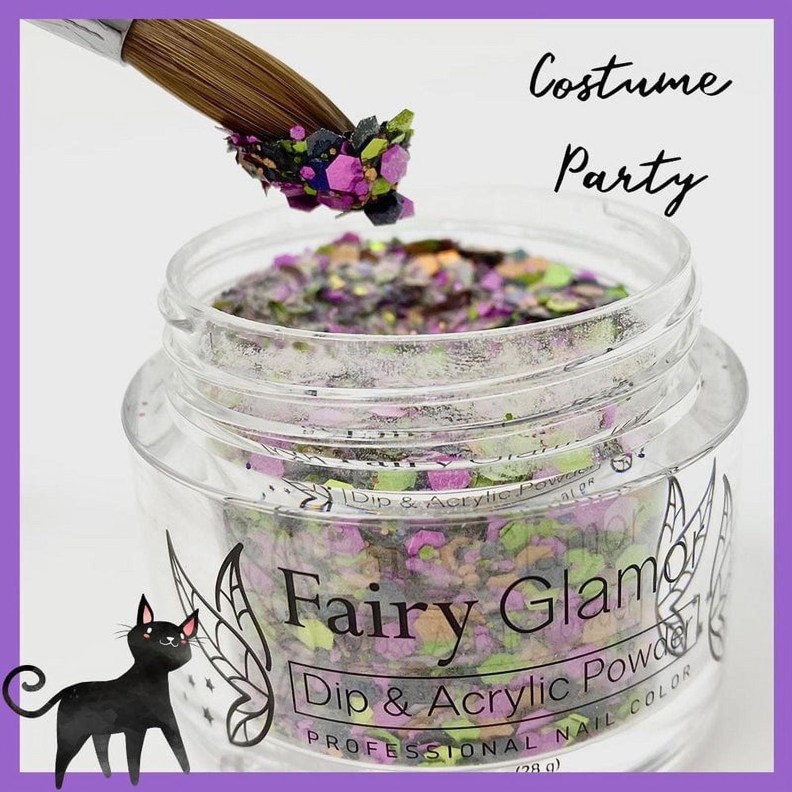 Dip and Acrylic Nail Powder - Costume Party - Fairy Glamor - Walmart.com