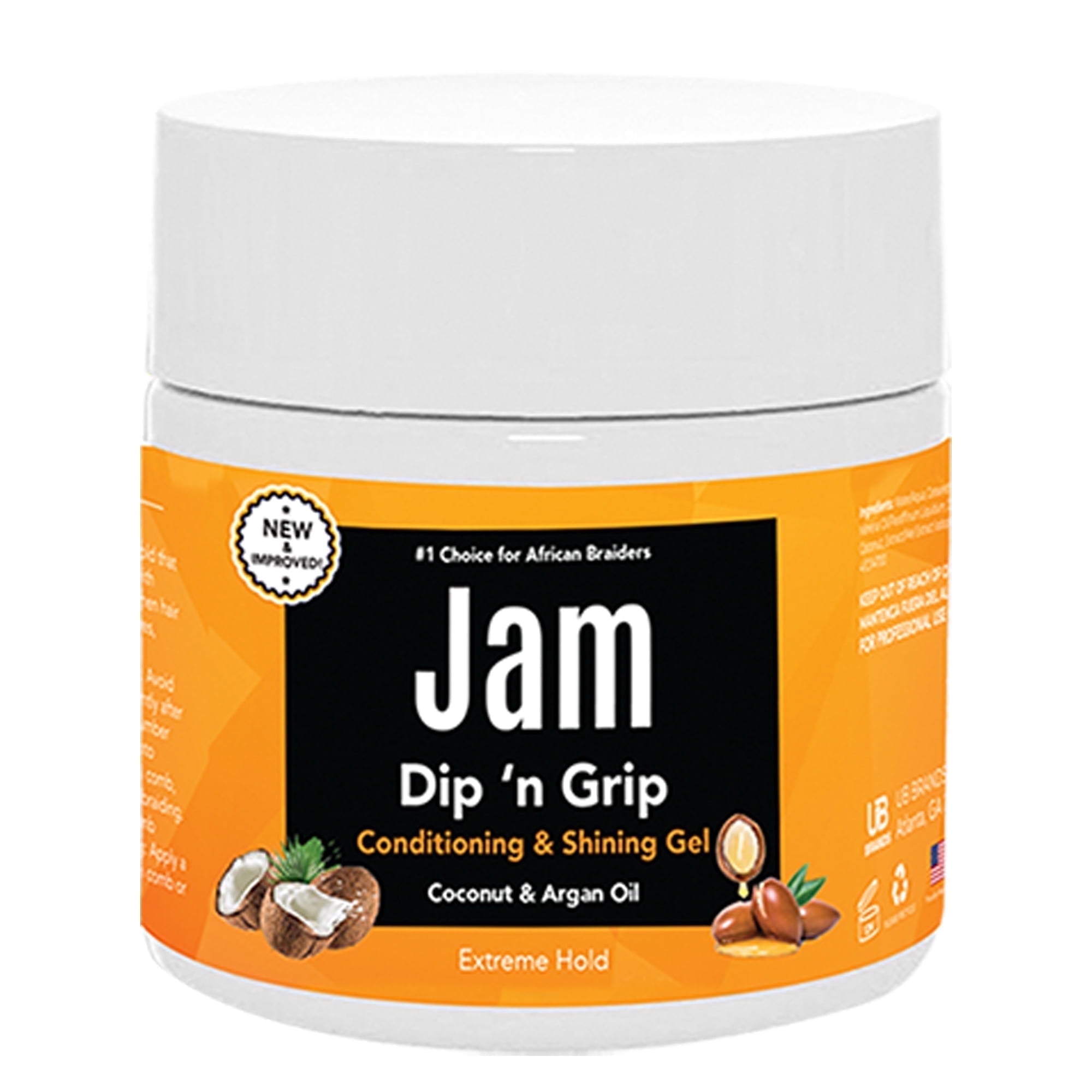 Dip n Grip Argan and Coconut Oil Shining & Conditioning Gel Frizz ...