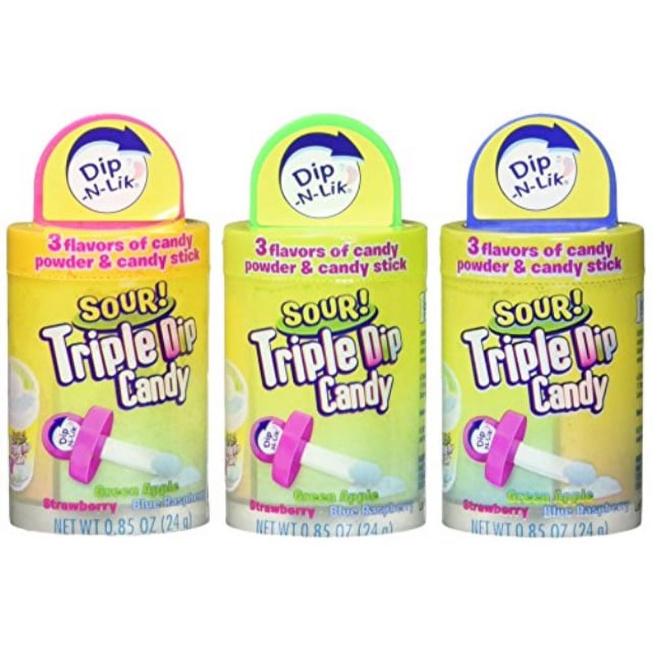 Dip-n-Lik Sour Triple Dip Candy .85 oz. - Walmart.com
