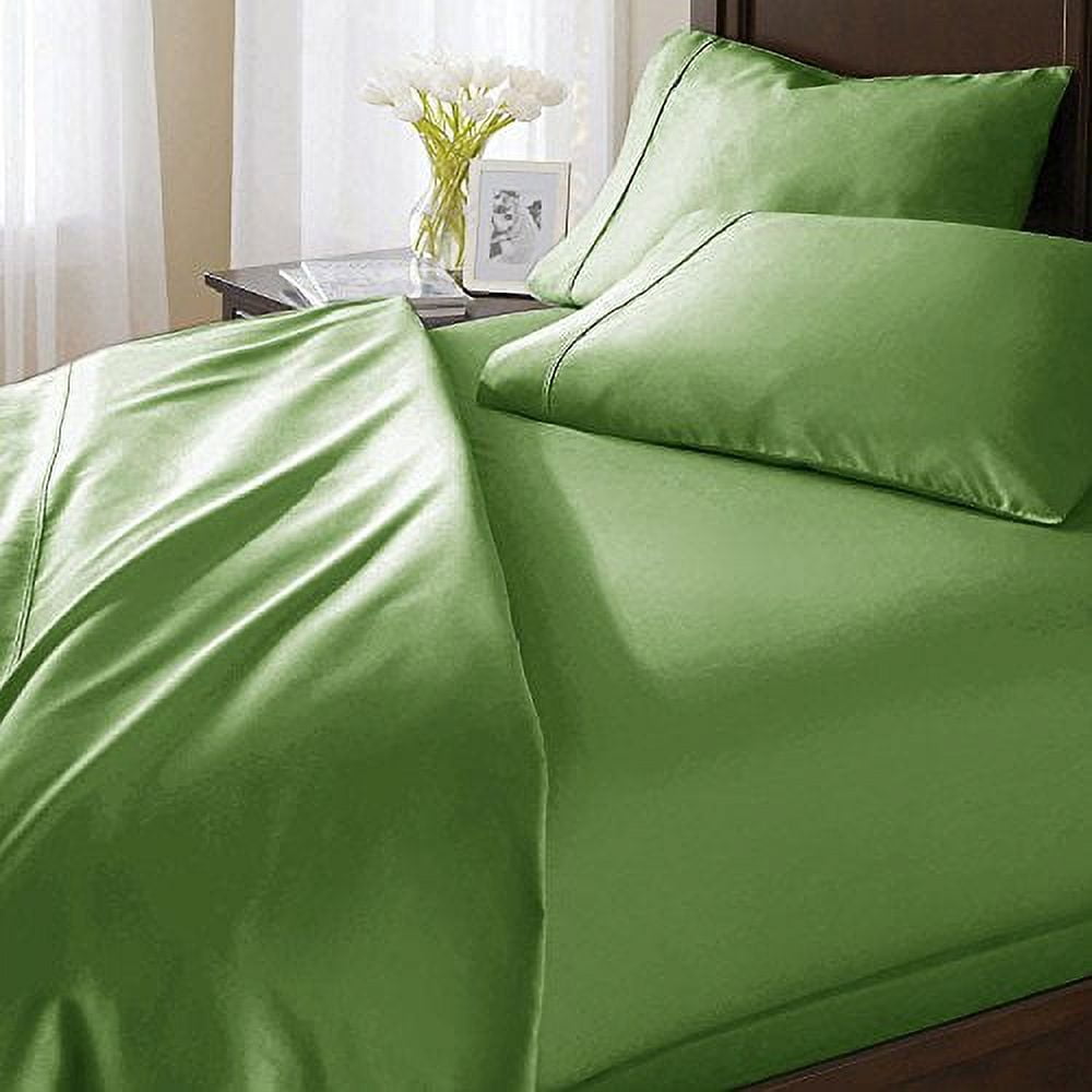 Dipasona Exclusive 1000 Thread Count 100% Egyptian Cotton Solid Queen ...