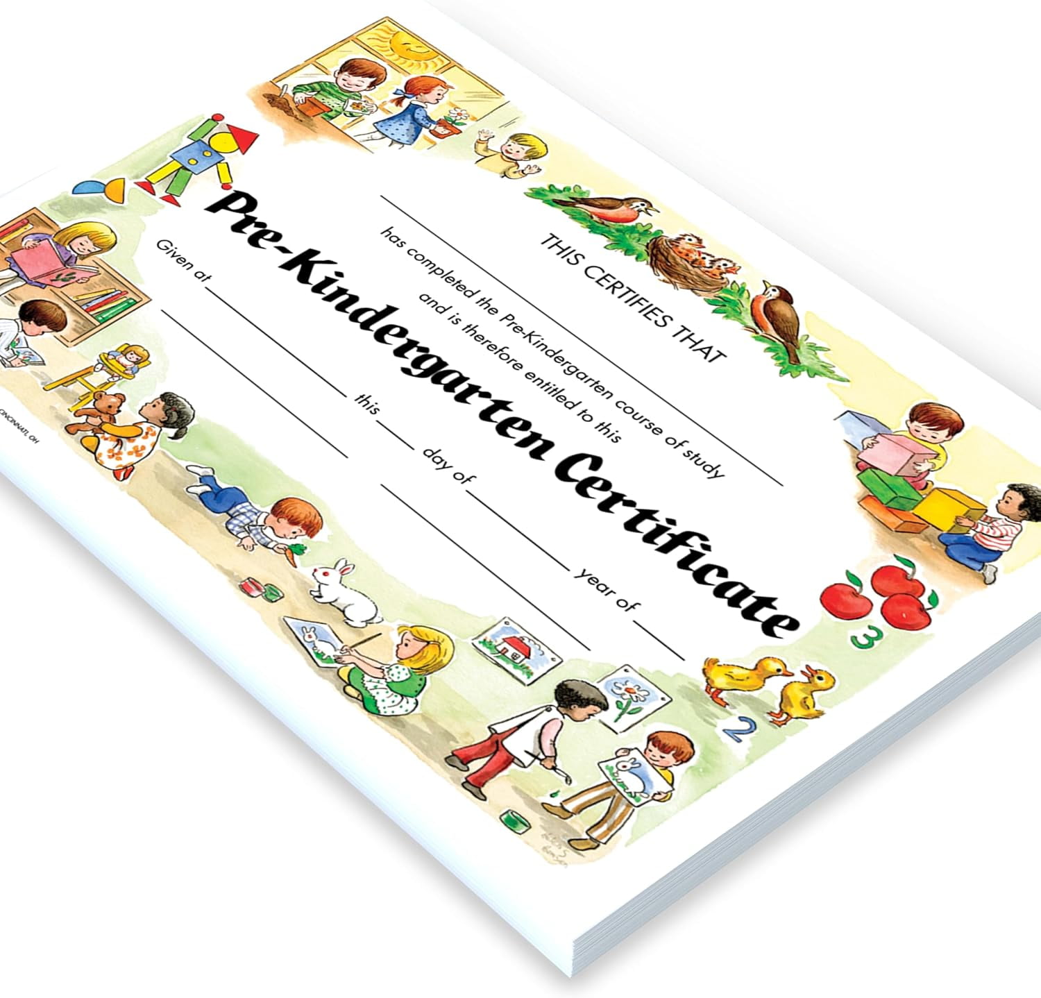 Diploma Certificates, Pre-K, Keepsake Graduation Certificates for Kids ...