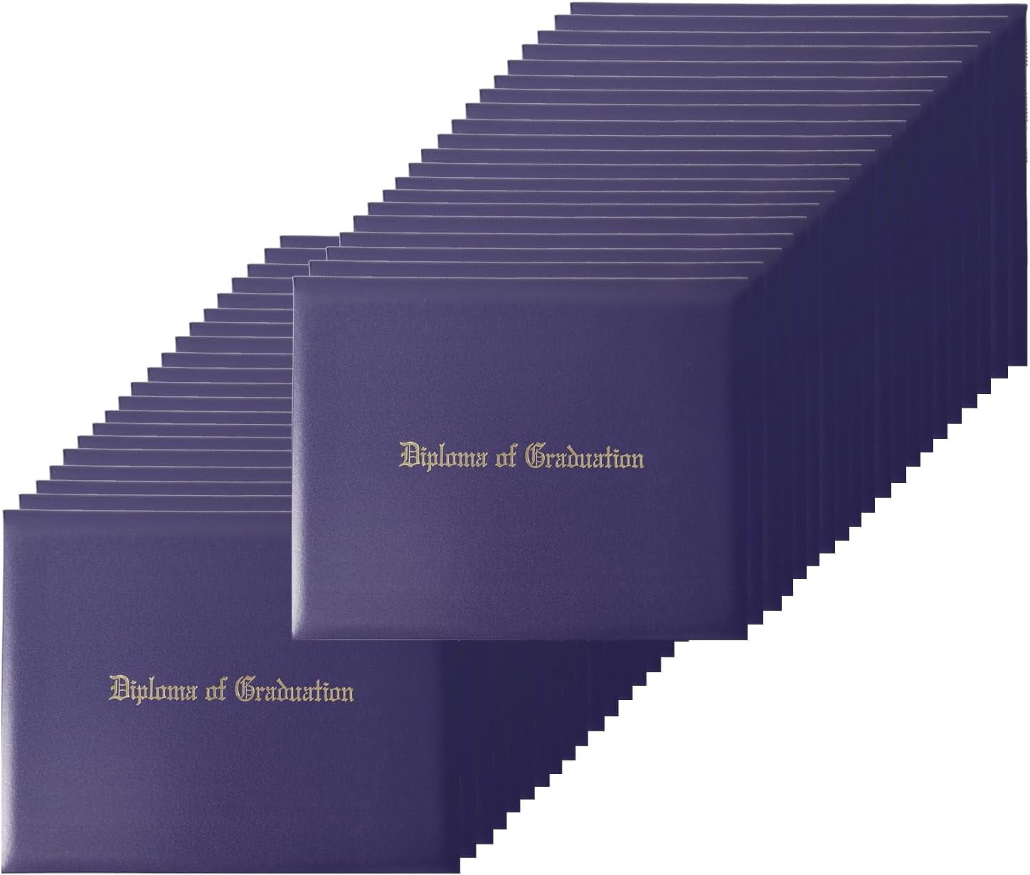 Diploma Holder Diploma Covers 8.5”x11” Imprinted “Diploma of Graduation ...