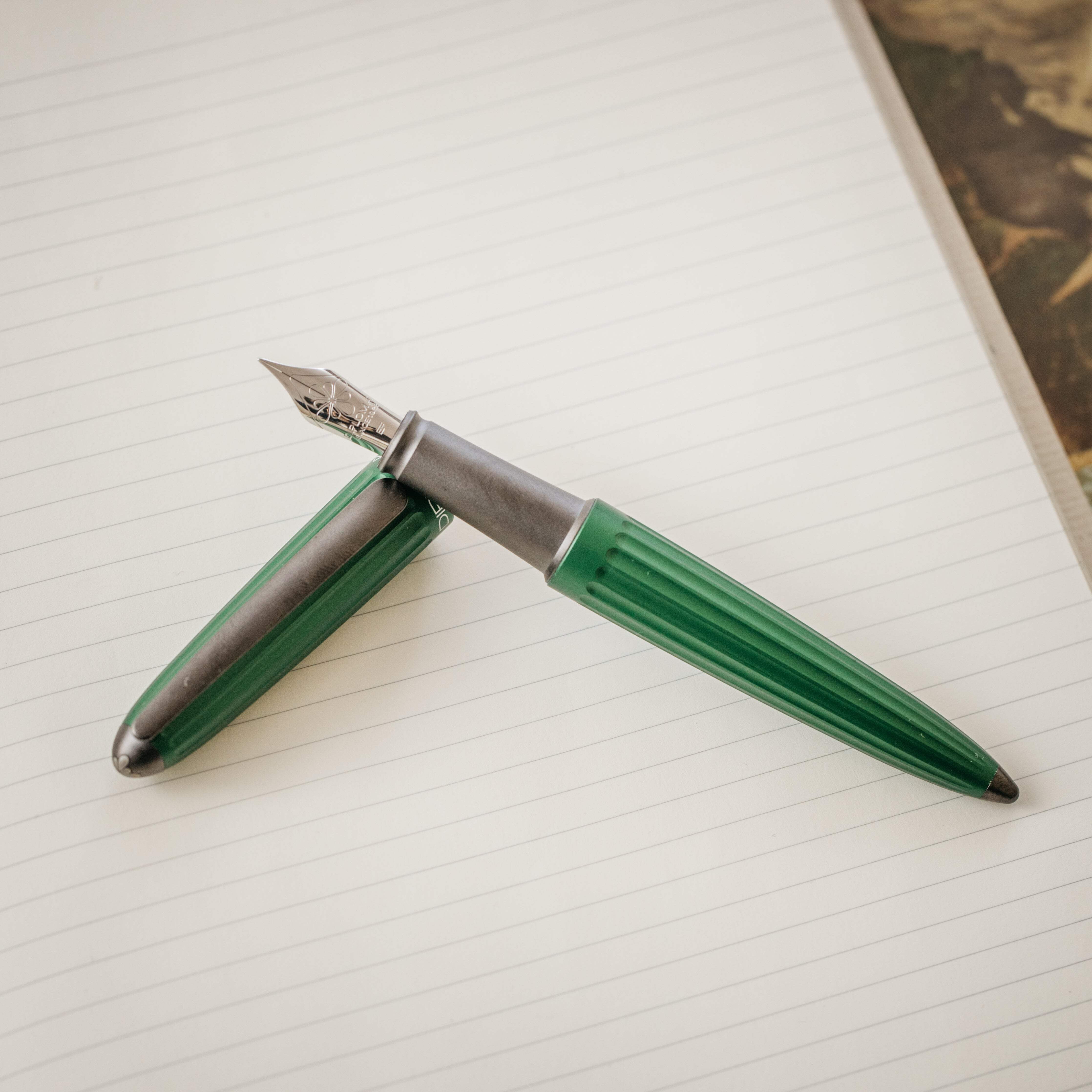 Diplomat Aero Fountain Pen - Green - Walmart.com