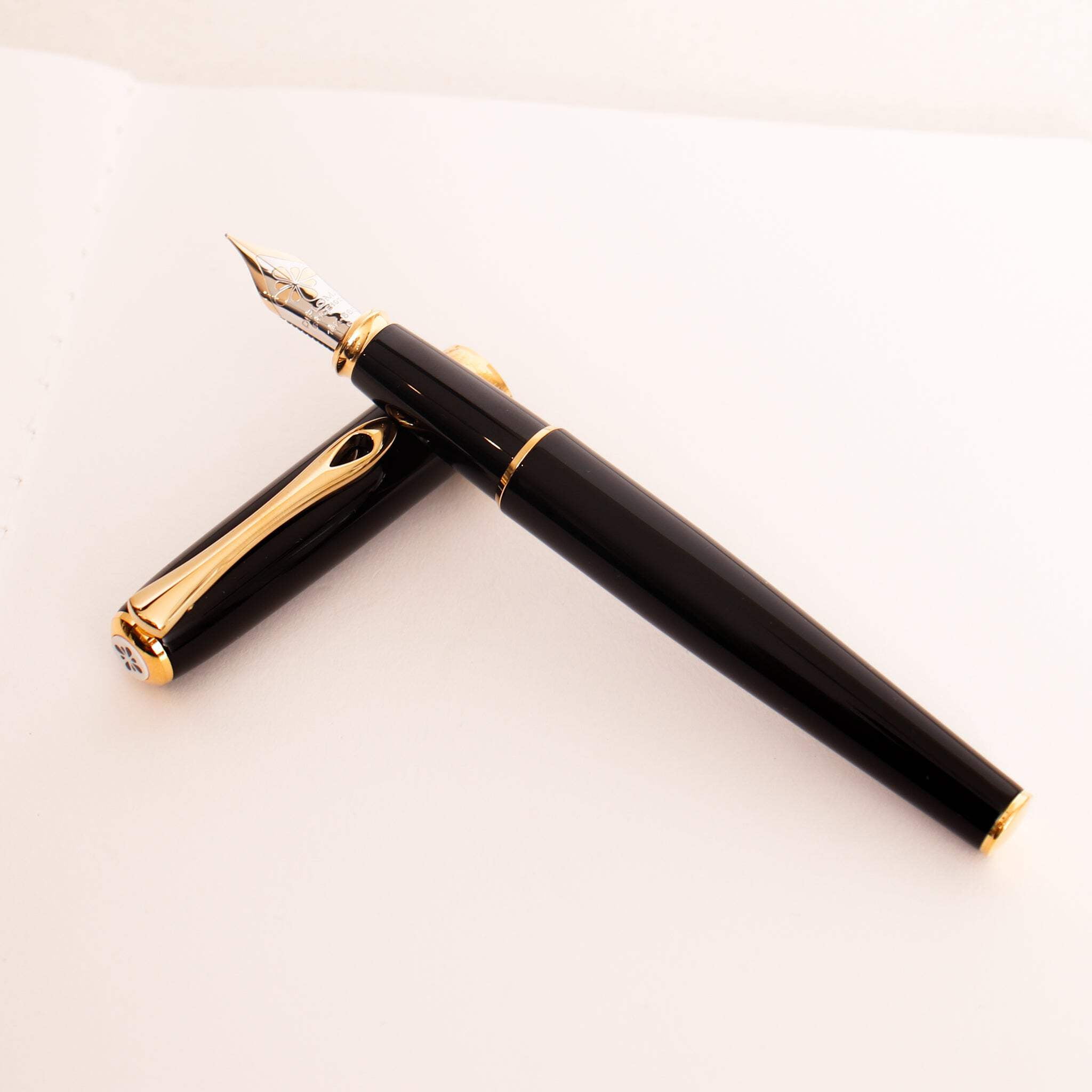 Diplomat Excellence A2 Fountain Pen - Black Gold - Walmart.com