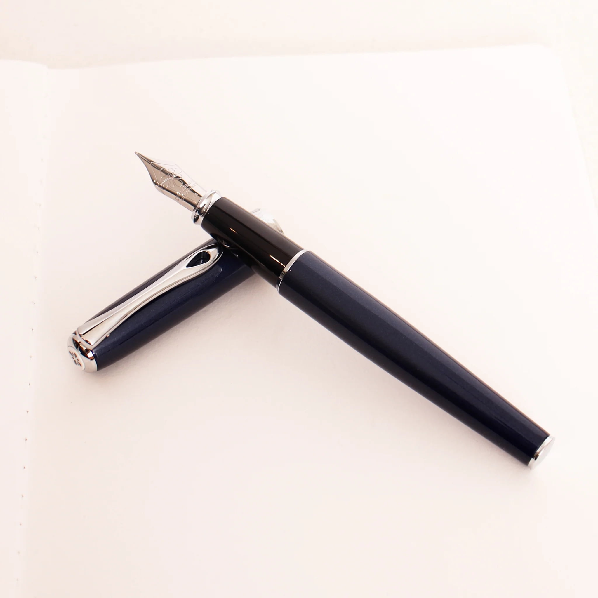 Diplomat Excellence A2 Midnight Blue Fountain Pen - Walmart.com