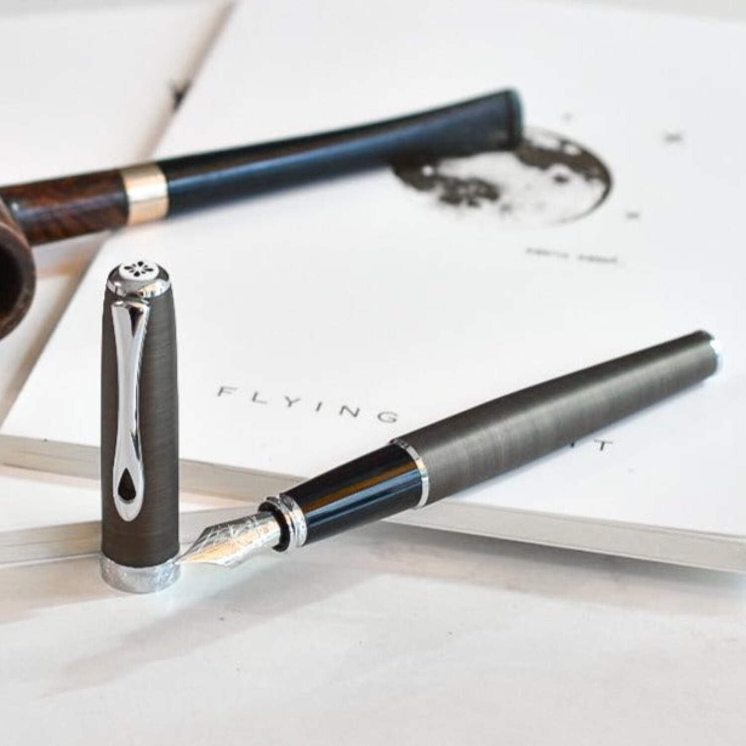 Diplomat Excellence A2 Fountain Pen - Oxyd Brass - Walmart.com