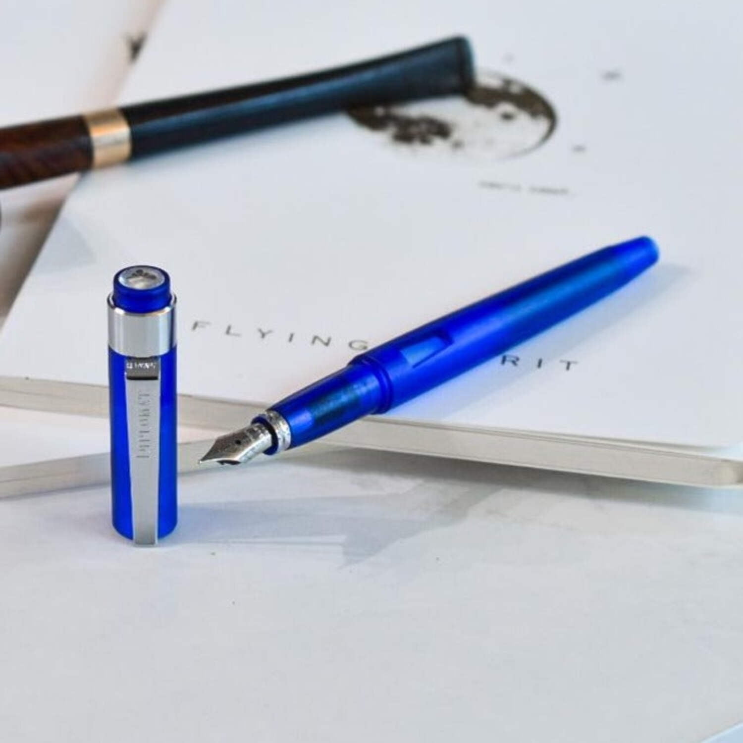 Diplomat Magnum Demo Fountain Pen - Blue - Walmart.com