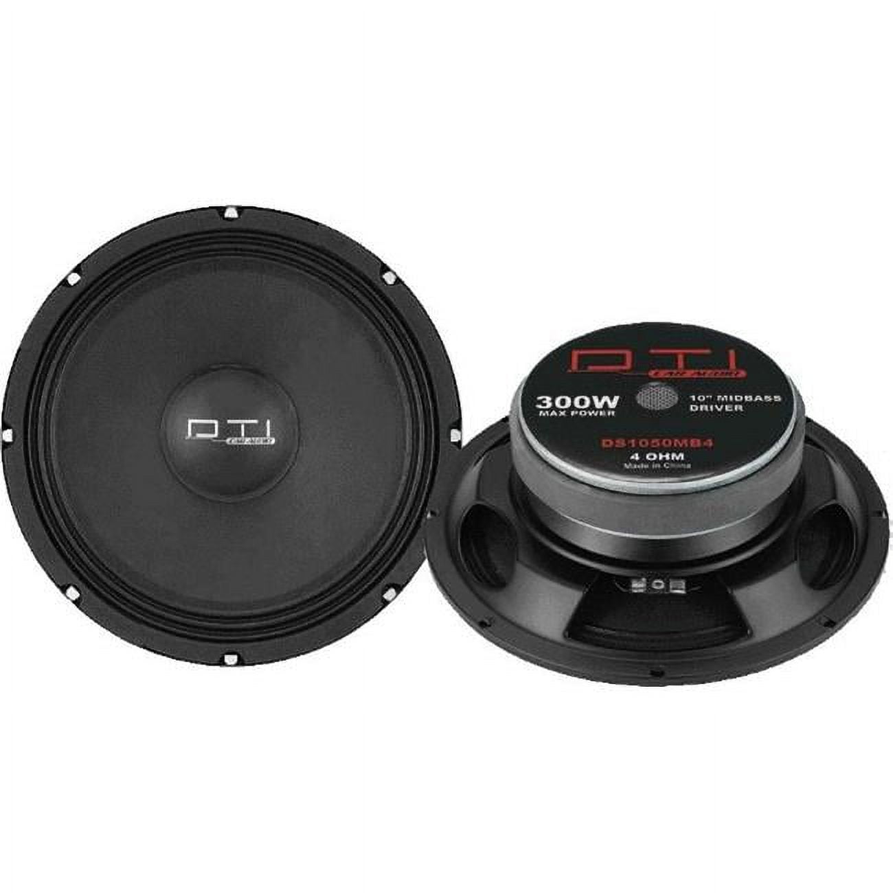 Dti DTIDS1050MB4 10" 4 Ohm 300w Midbass - Walmart.com