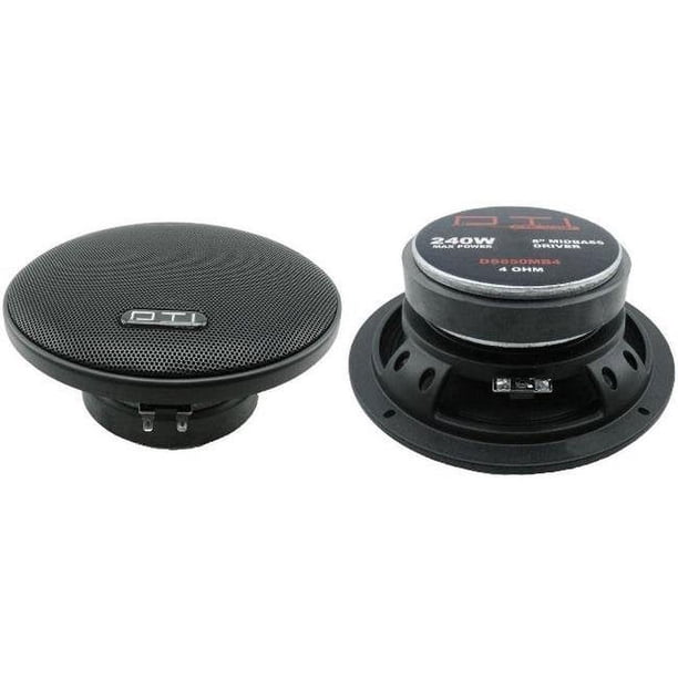 Diplomat Trading DTIDS850MB4 8-Inch Midbass Driver - Walmart Business ...