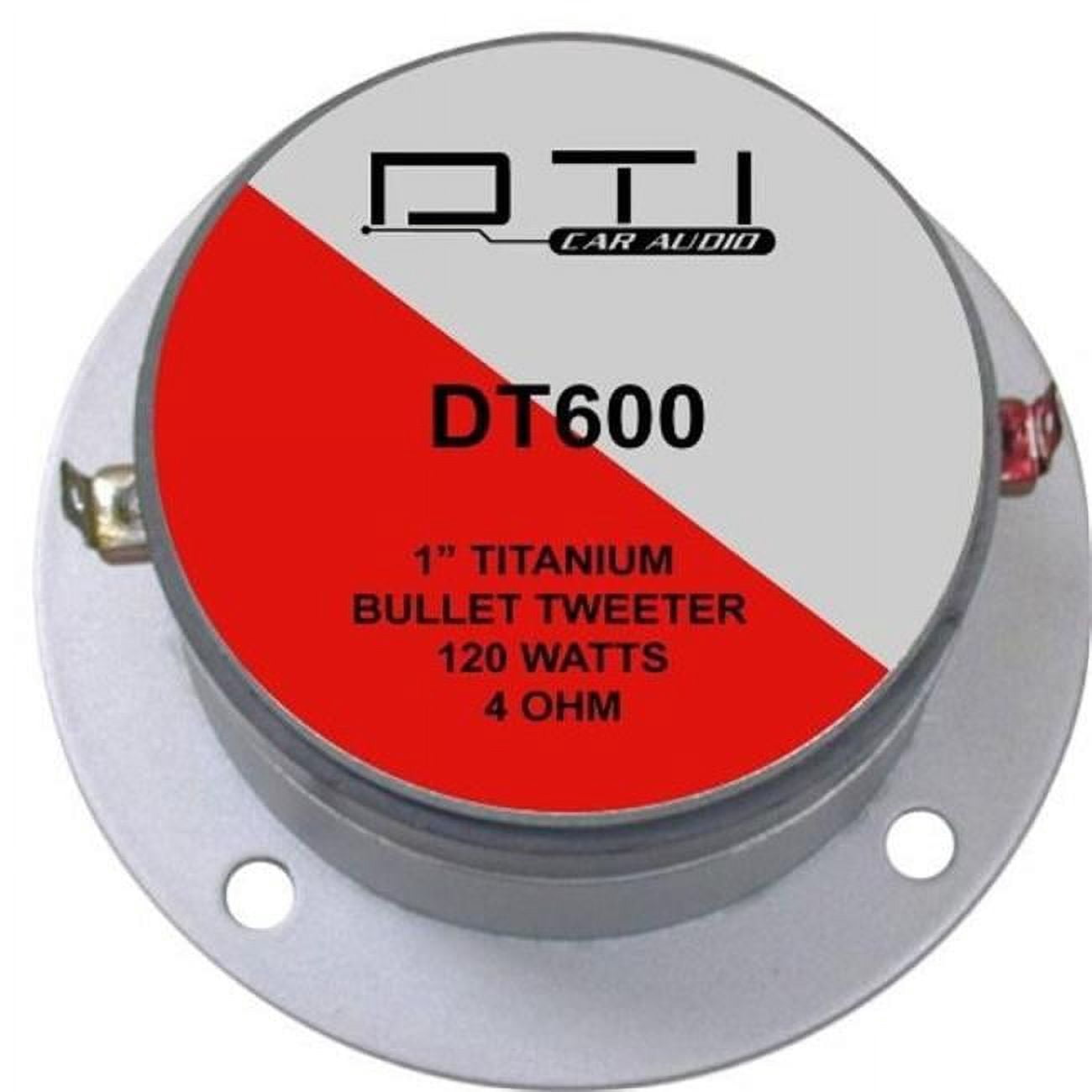 Diplomat Trading DTIDT600 Car Audio 1 in. Titanium Bullet Tweeter ...