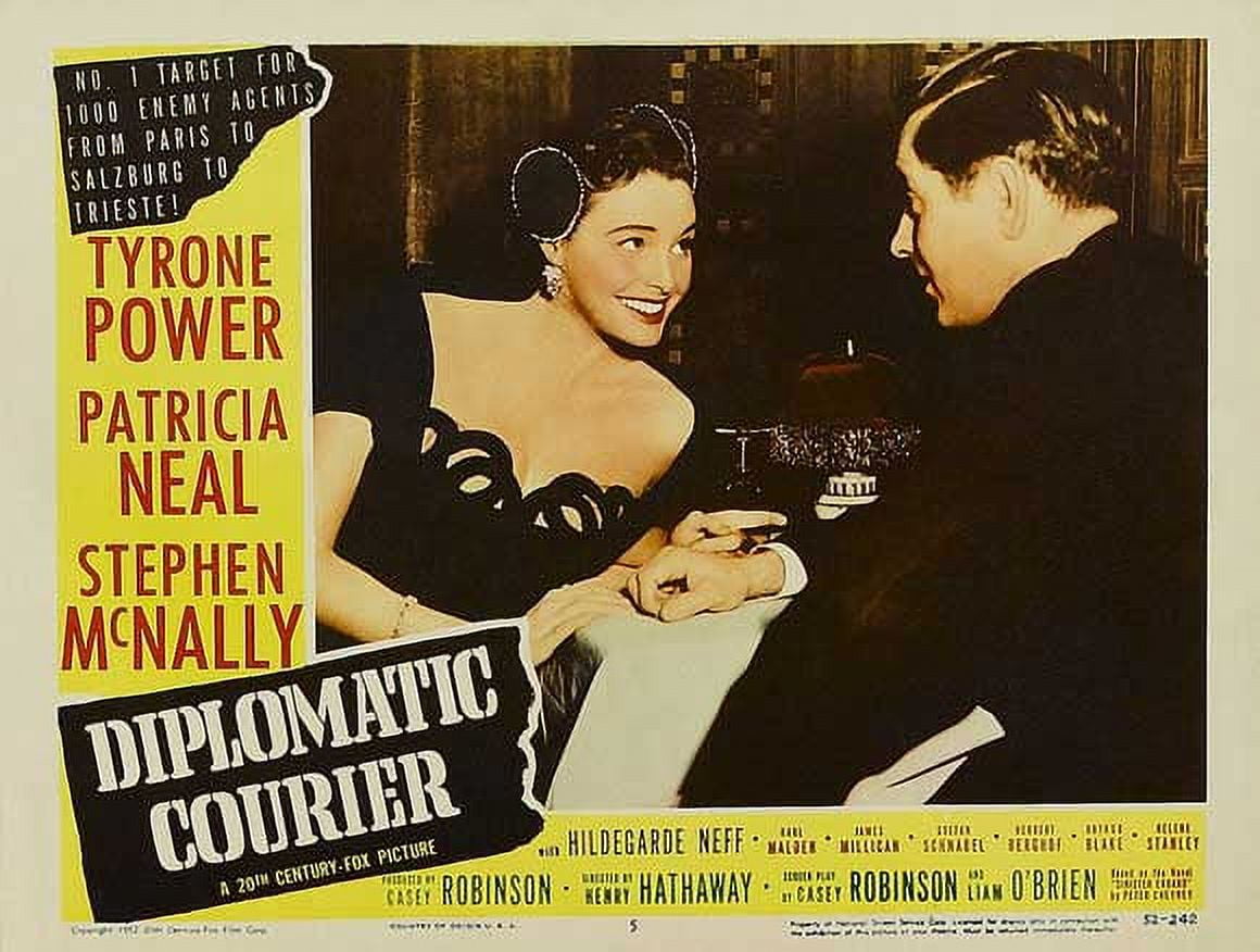 Diplomatic Courier - movie POSTER (Style C) (11" x 14") (1952 ...
