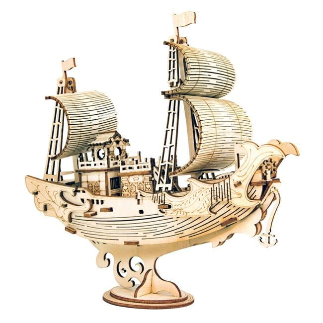 Diplomatic Ship Classic 3D Wood Puzzles - Walmart.com