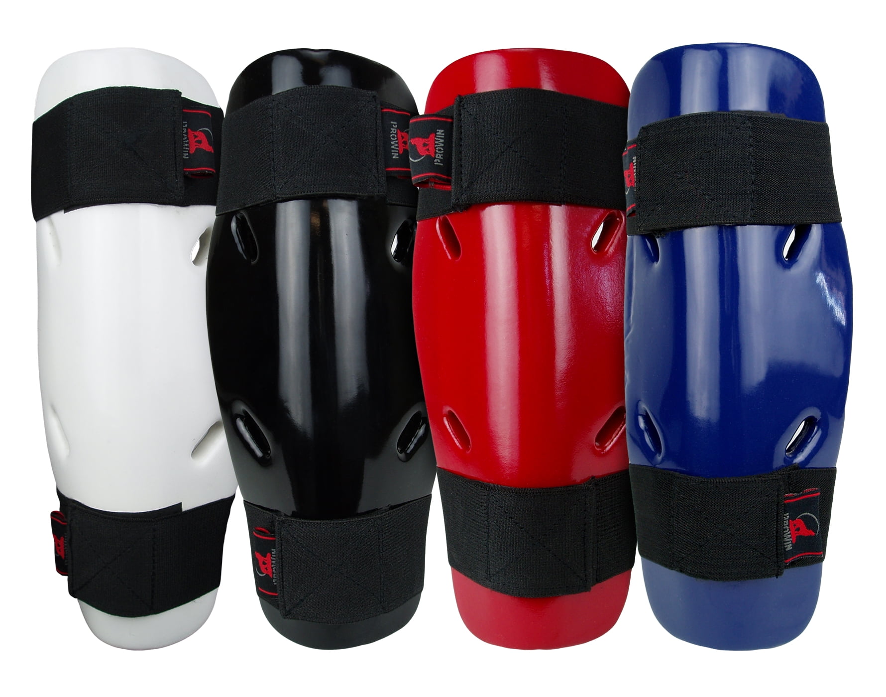 Dipped Foam Sparring Shin Guards Pads Martial Arts Karate TKD ...