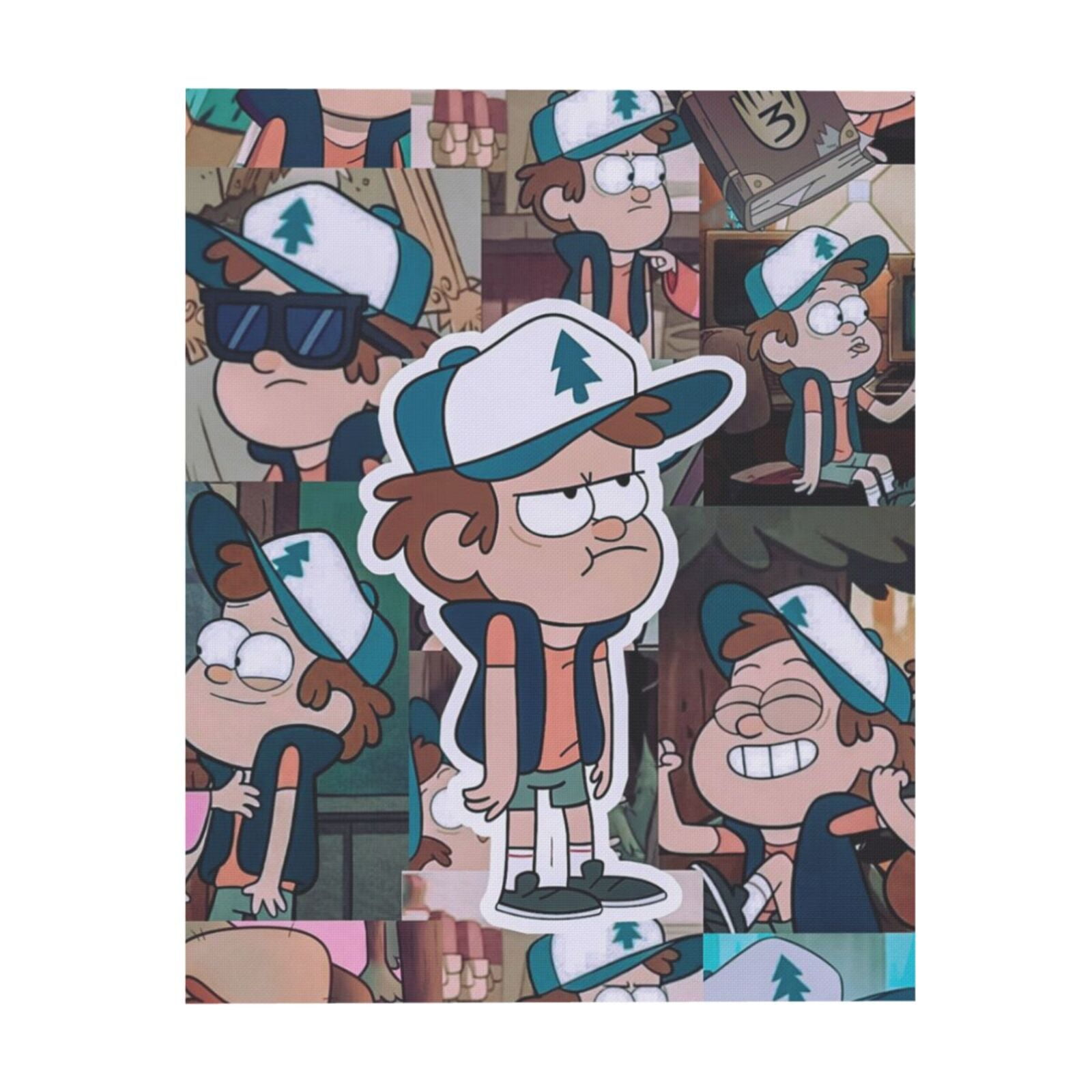 Dipper Gravity Falls Canvas Decorative Poster Gift Art Picture Painting ...