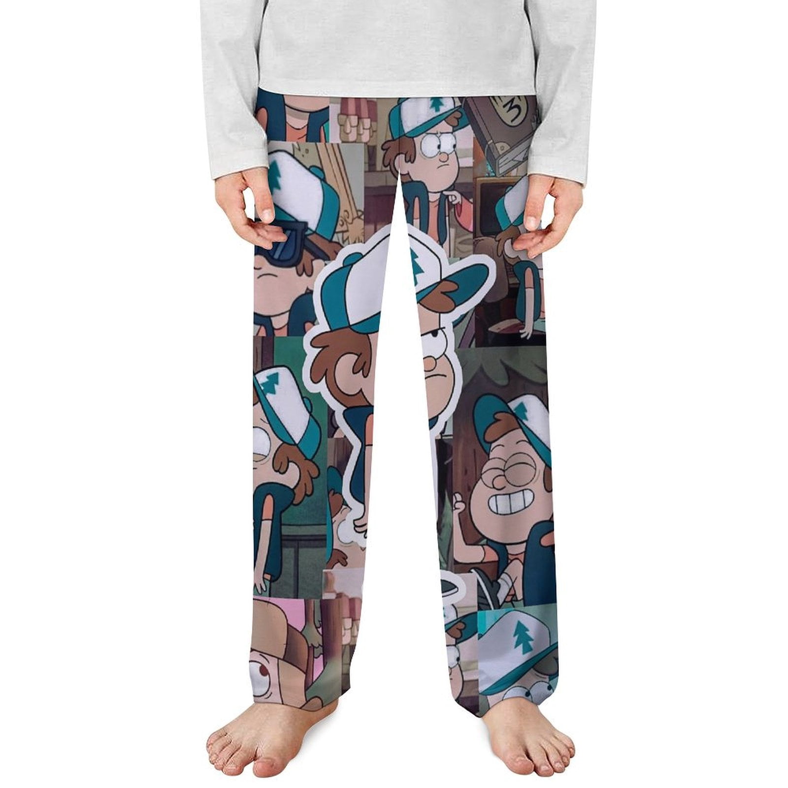 Dipper Gravity Falls Children's Pajamas Cozy Lounge Straight Leg ...