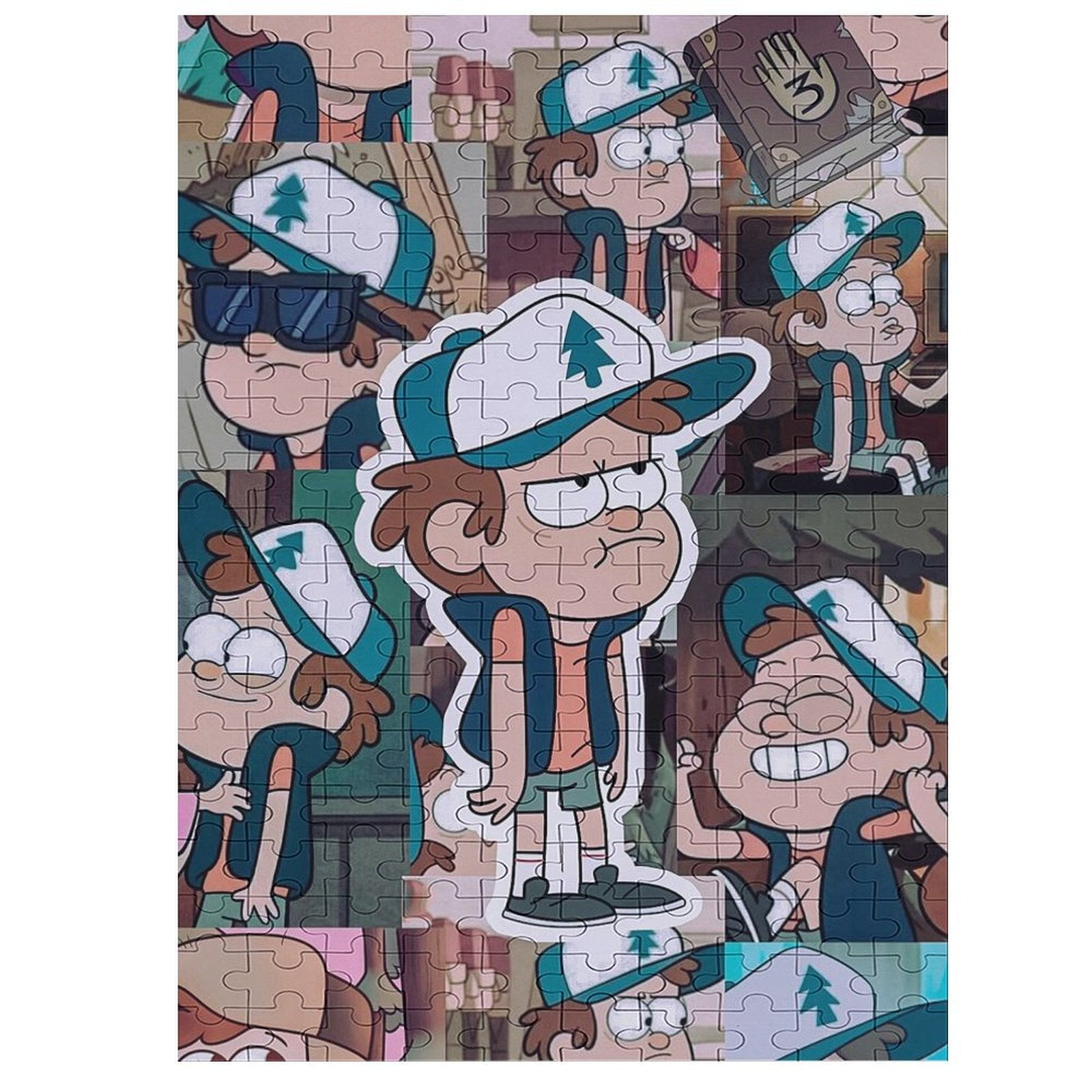Dipper Gravity Falls Jigsaw Puzzles Interlocking Puzzles Home Decor ...