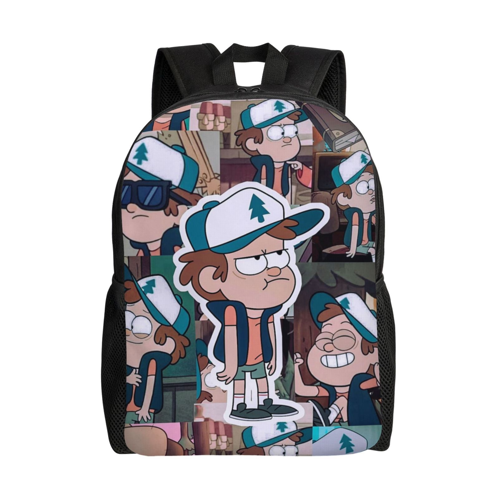 Dipper Gravity Falls Unisex Backpack Laptop Daypack Adjustable ...