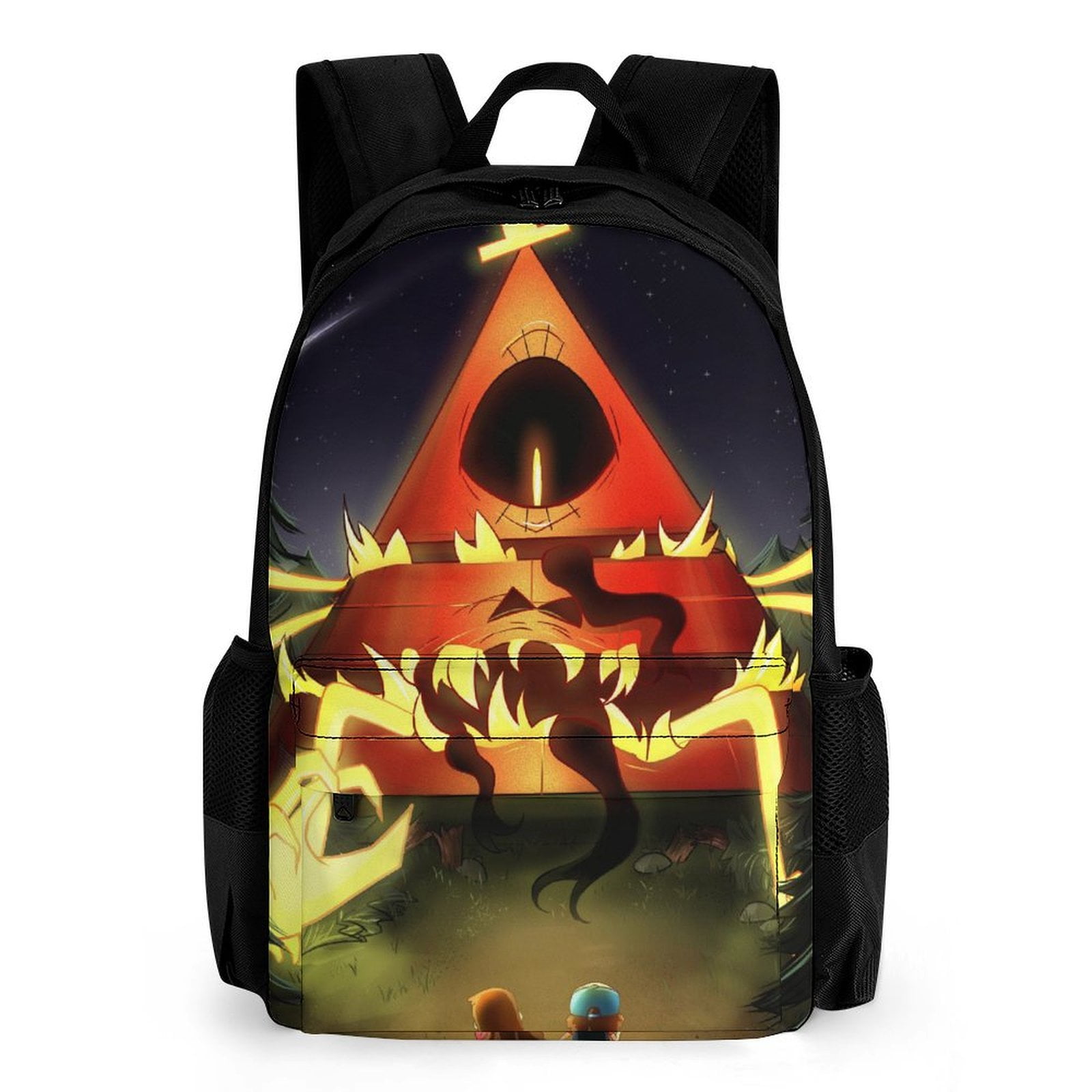 Dipper Mabel Gravity Falls Bill Cipher School Bag Laptop Backpack Large ...