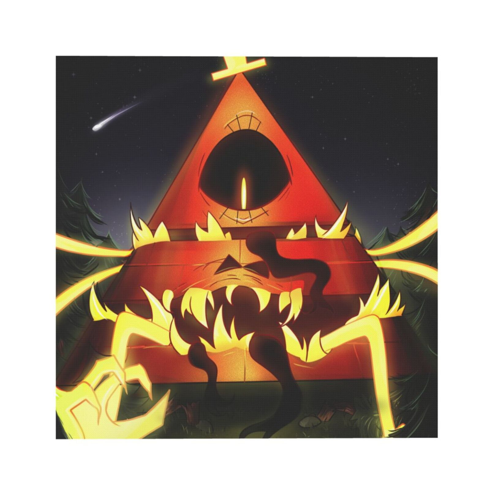 Dipper Mabel Gravity Falls Canvas Decorative Poster Square Unframe Wall ...
