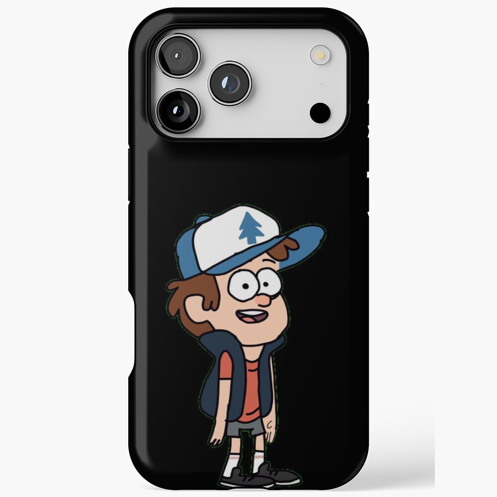 Dipper Pines Cartoon Character Phone Case for iPhone 11 through 17 Pro ...