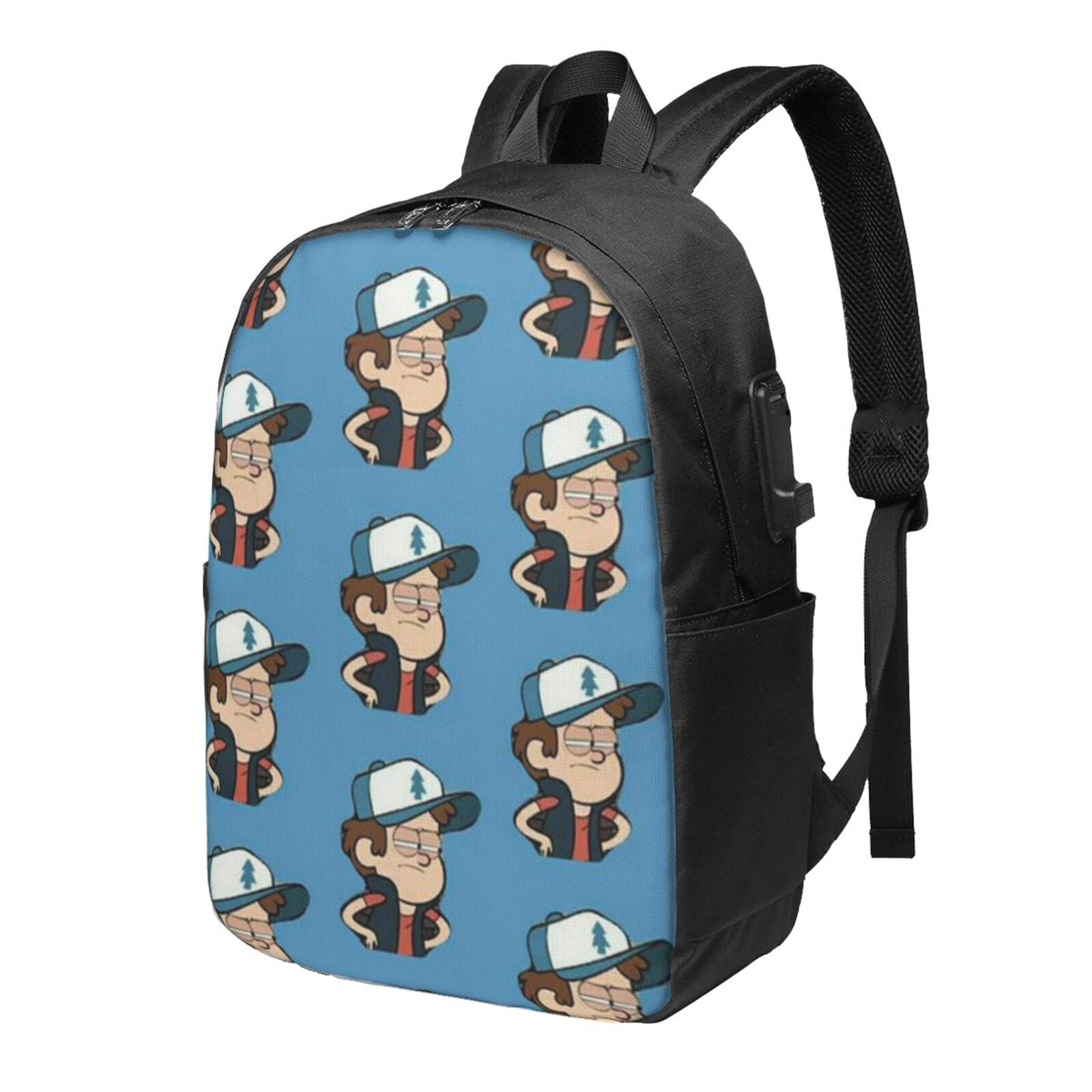 Dipper Pines Gravity Falls Backpack Laptop Daypack School Bag Bookbag ...