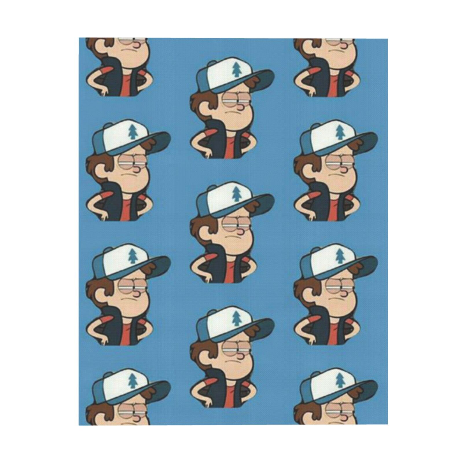 Dipper Pines Gravity Falls Canvas Decorative Poster Gift Art Picture ...