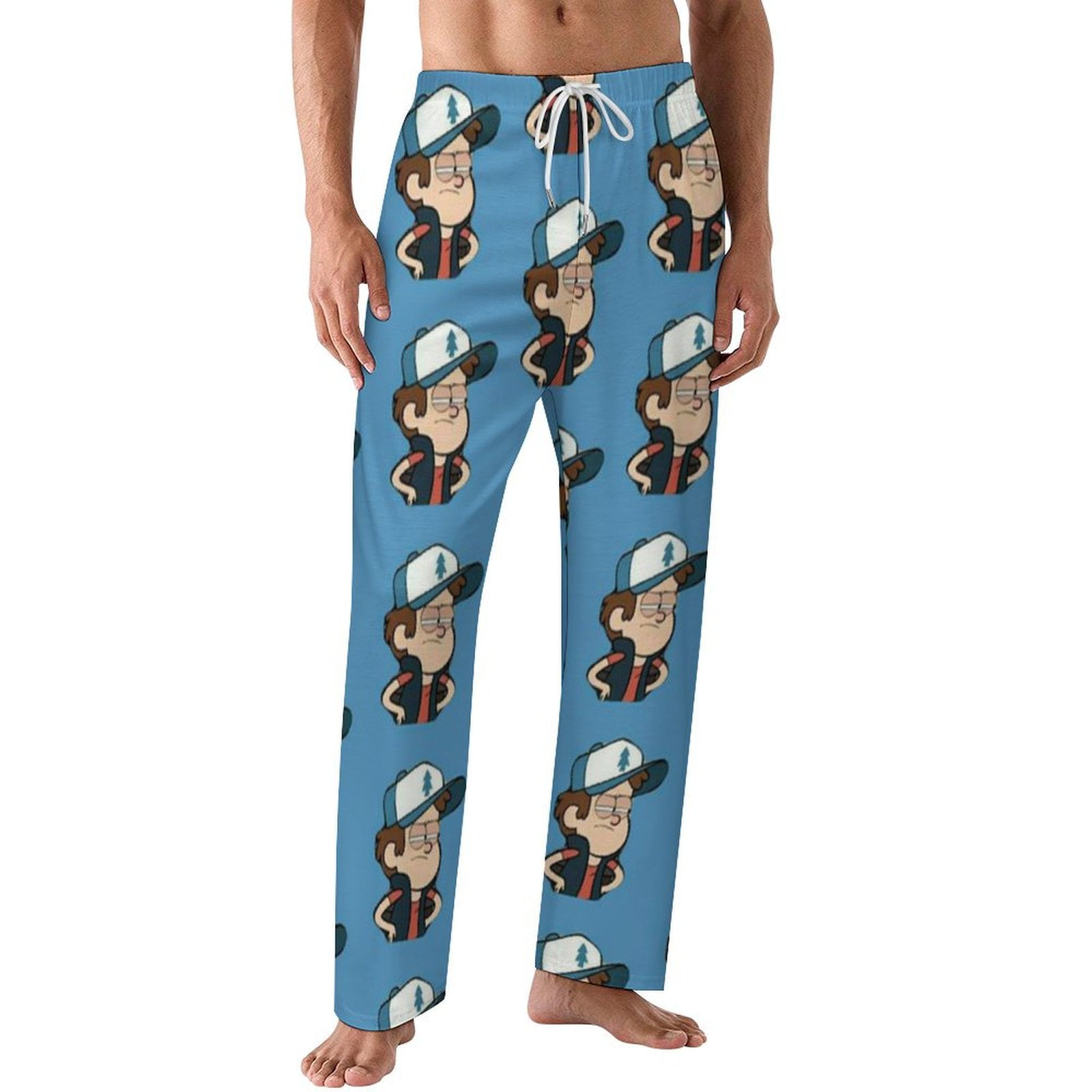 Dipper Pines Gravity Falls Mens Pajama Pants Cozy Soft Lounge Sleep ...