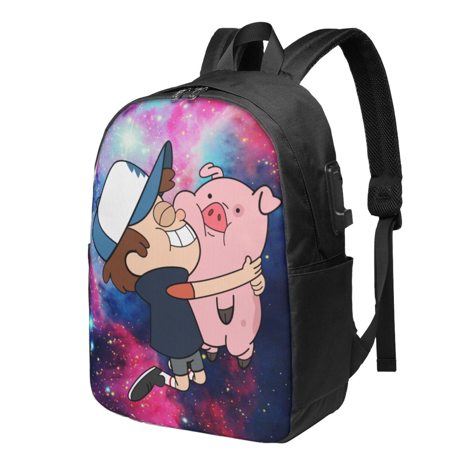 Dipper Waddles Gravity Falls Backpack Laptop Daypack School Bag Bookbag ...