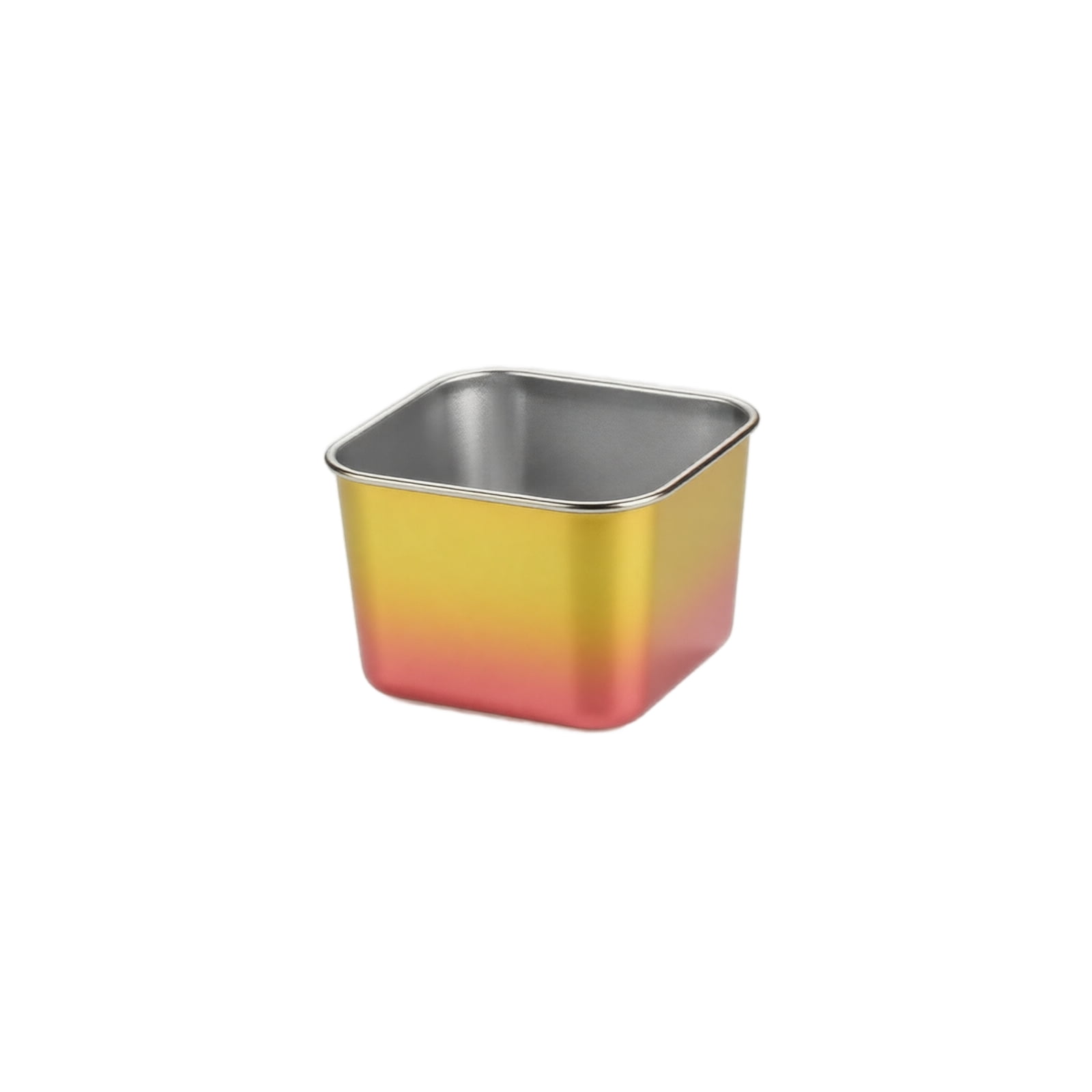 Dipping Bowls, 304 Stainless Steel Square Sauce Dish Condiment Cups for ...