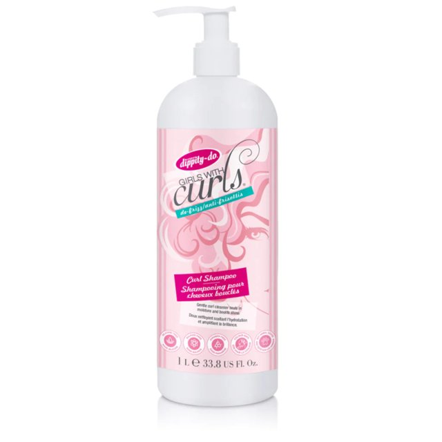 Dippity Do Girls with Curls Anti Frizz Curl Shampoo 13.5 oz - Walmart.com
