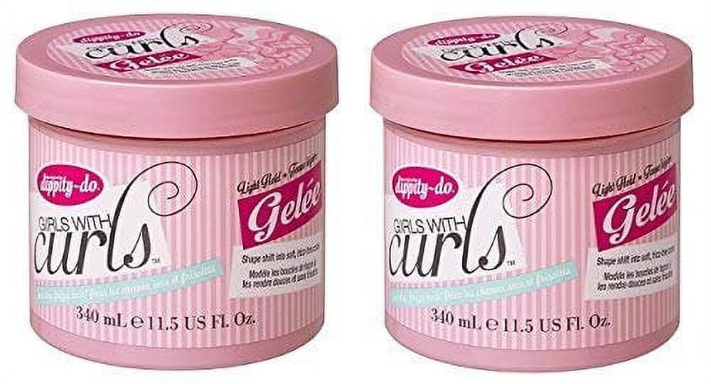 Dippity Do Girls with Curls Anti Frizz Gelee 11.4 oz Pack of 2 - Walmart.com