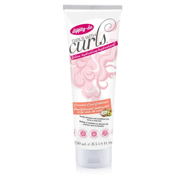 Dippity Do Girls with Curls Coconut Curl Cowash 8.5 oz - Walmart.com