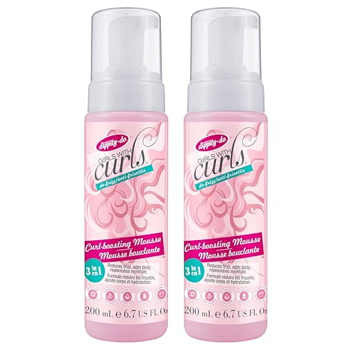 Dippity Do Girls with Curls Curl Enhancing Mousse - Lightweight 3-in-1 ...