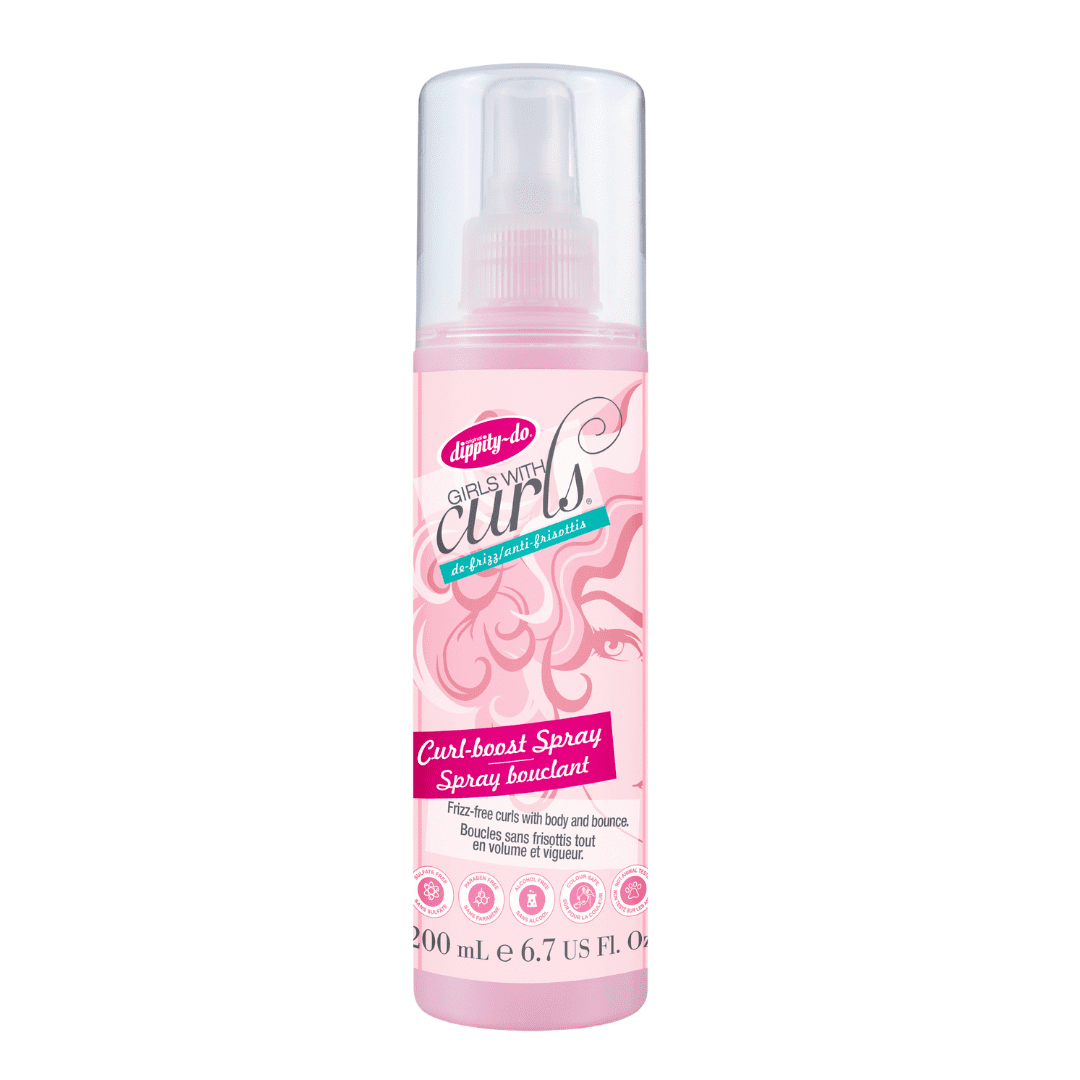 Dippity Do Girls With Curls - 6.7 Oz Curl Boost Spray, Frizz Free ...