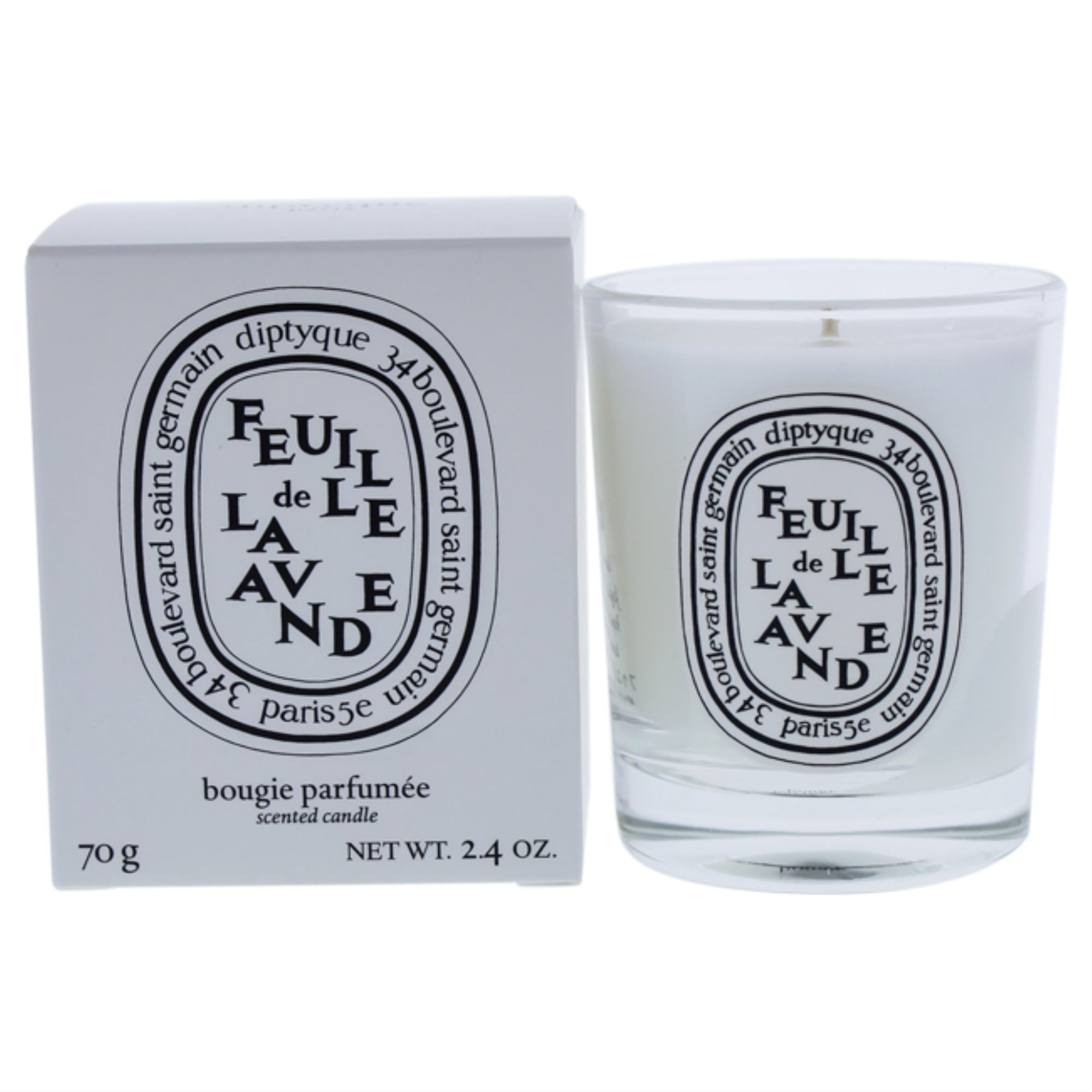 Feuille de Lavande Candle by Diptyque for Unisex - 2.4 oz Candle ...