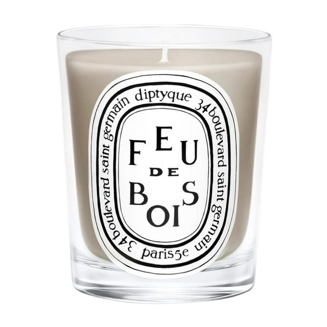 Diptyque Scented Candle - Feu De Bois (Wood Fire) 190g/6.5oz - Walmart.com