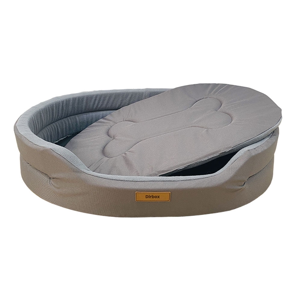 Dirbox Dog beds, Homes for Pets Overstuffed Micro-Terry Cuddle Pet Bed ...
