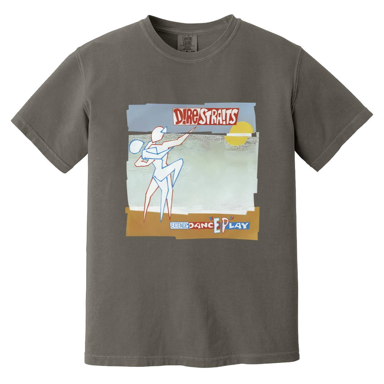 Dire Straits Tour Comfort Color T-shirt with Bold Rock Music Graphic ...