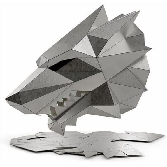 Dire Wolf Head Welding kit For Beginners Practice,201 stainless steel ...